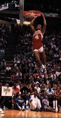 Spud Webb, un rookie d’1,70 m parmi les géants au Slam Dunk Contest de ...