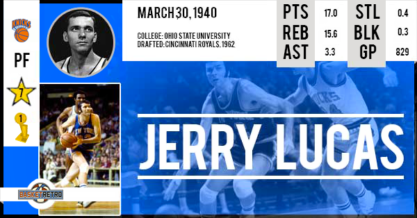 Jerry Lucas, le maître du rebond de Cincinnati – Basket Retro
