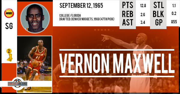 Vernon Maxwell – Basket Retro