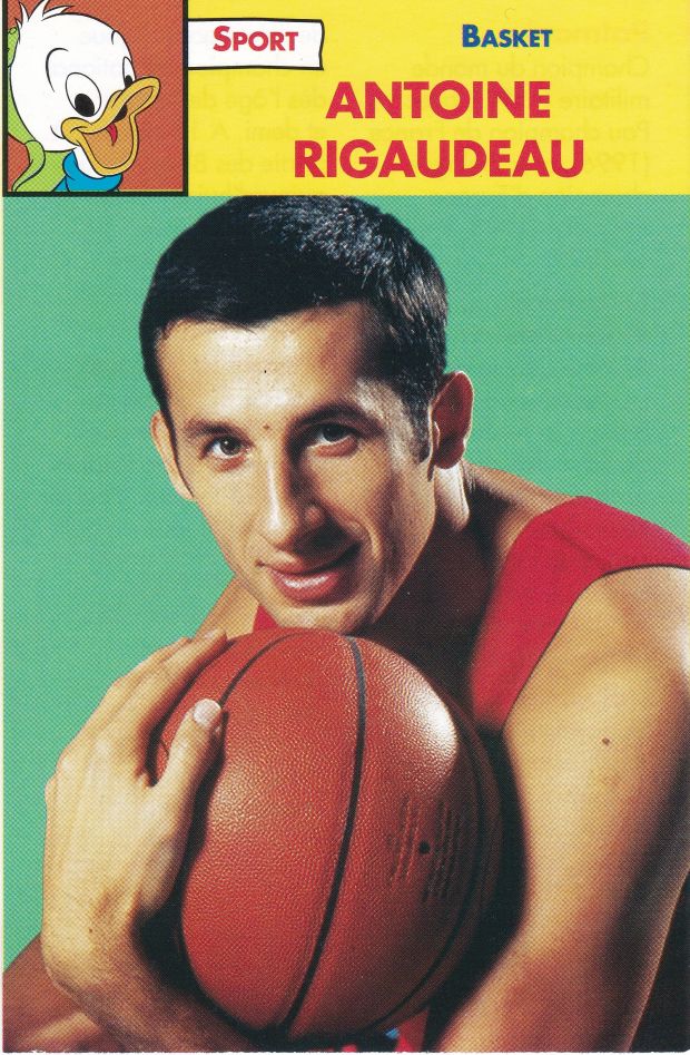 La carte du mois : Une carte dorée pour le Roi Rigaudeau – Basket Retro