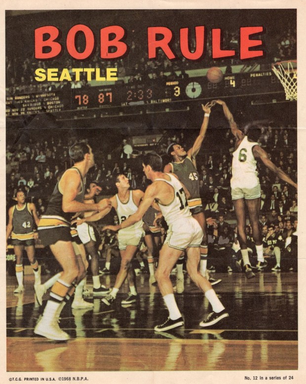 [Portrait] Bob Rule, la première Star des Sonics – Basket Retro